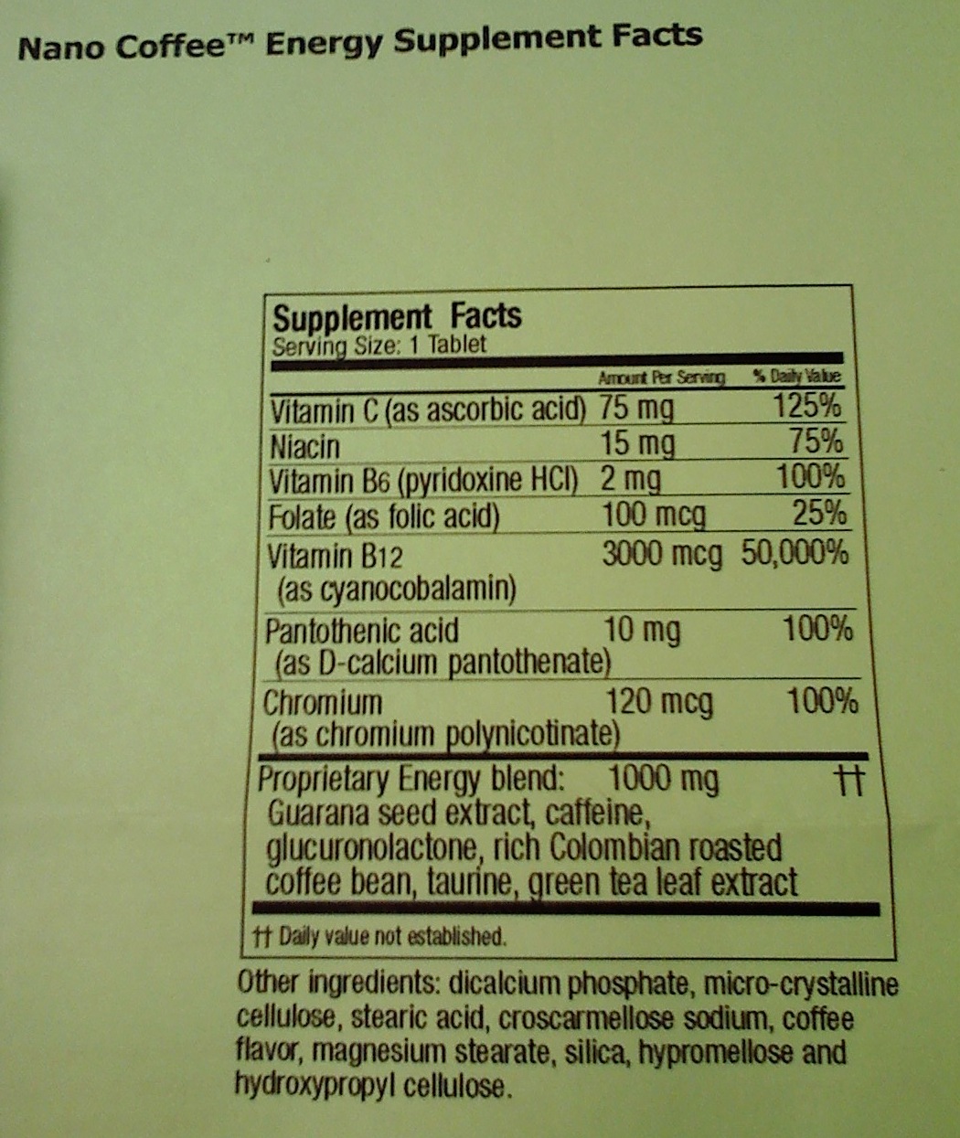 CaffiNation Review: Nano Coffee Energy. I try the products so you don't ...