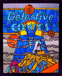Stained Glass Comic Book Art ⋆ The CaffiNation